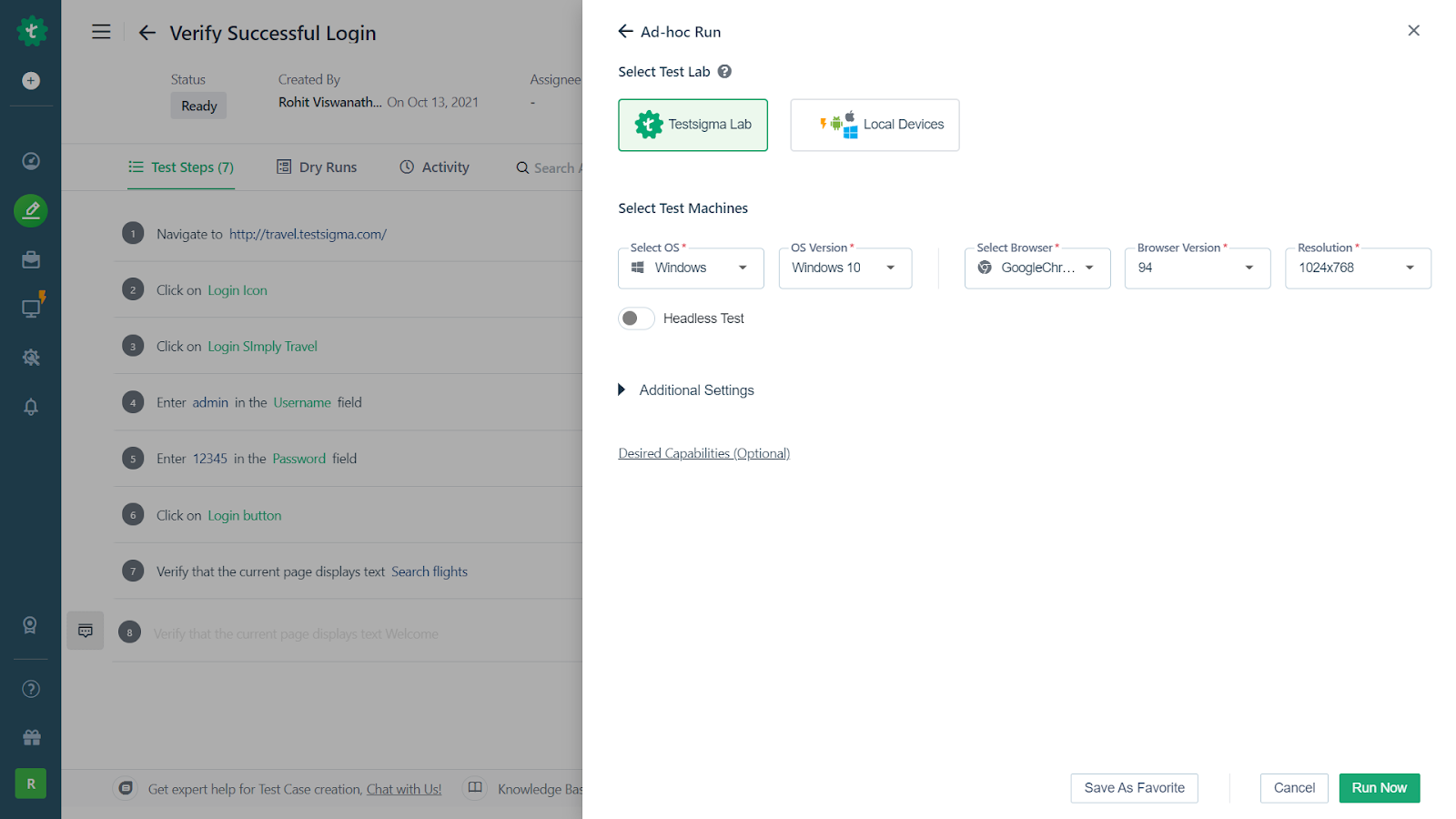 Testsigma Docstestsigma Cloudmd At Dev · Testsigmahqtestsigma Docs · Github